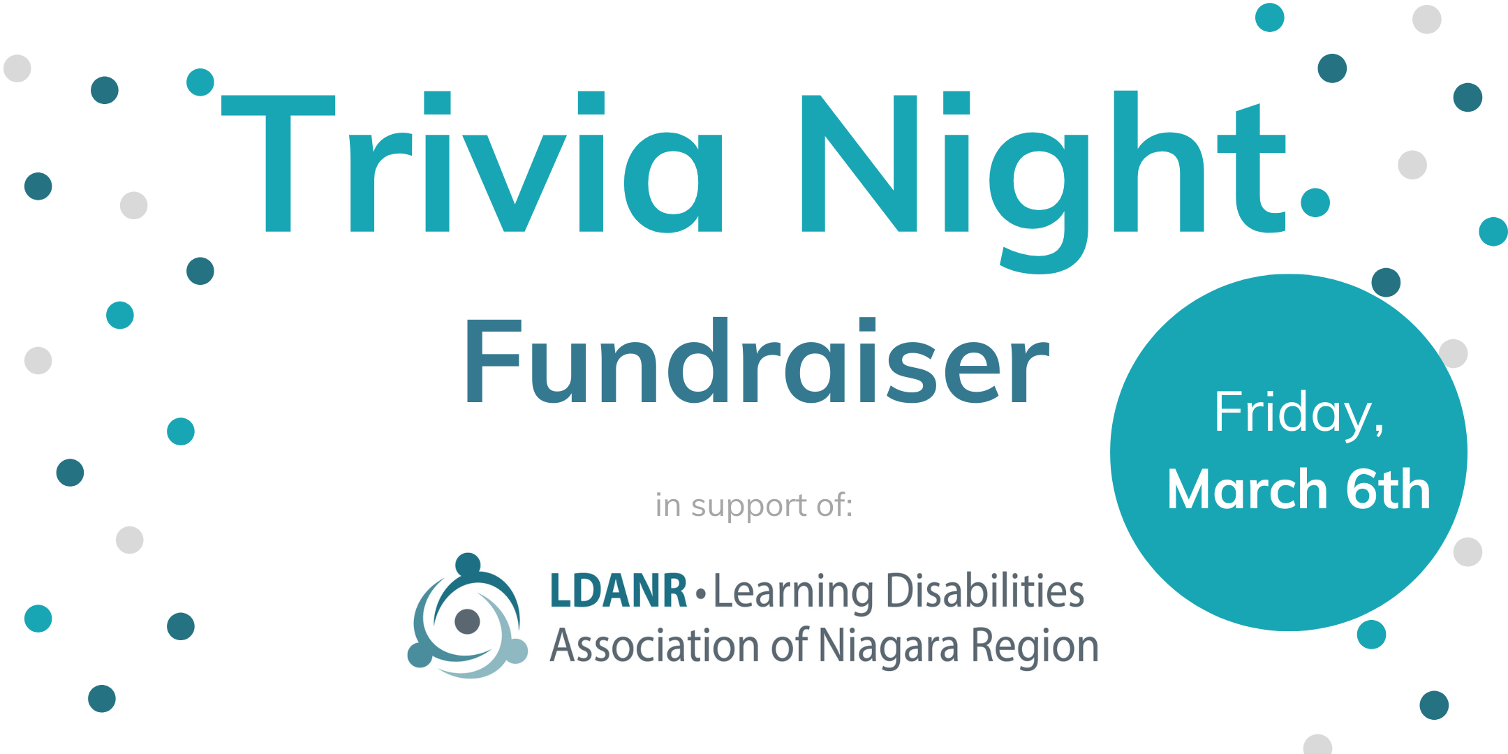 Trivia Night Fundraiser 2026 - LDA Niagara